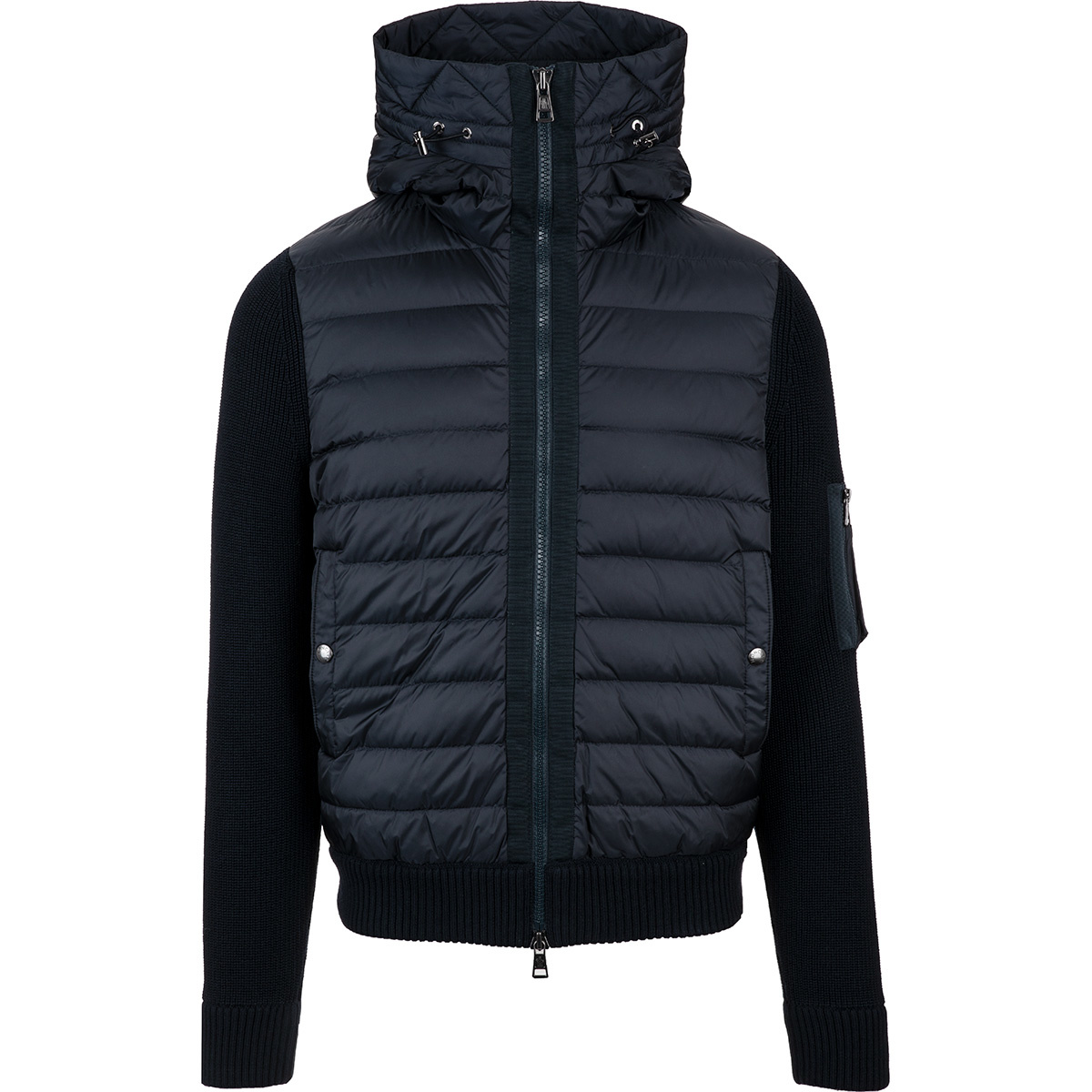 MONCLER - HOODED CARDIGAN blue - 2XL | Oberrauch Zitt